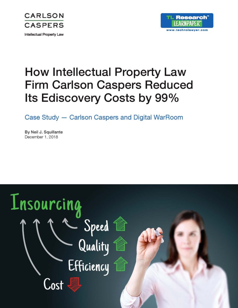 Carlson Caspers Firm News - IP Litigation and Counseling